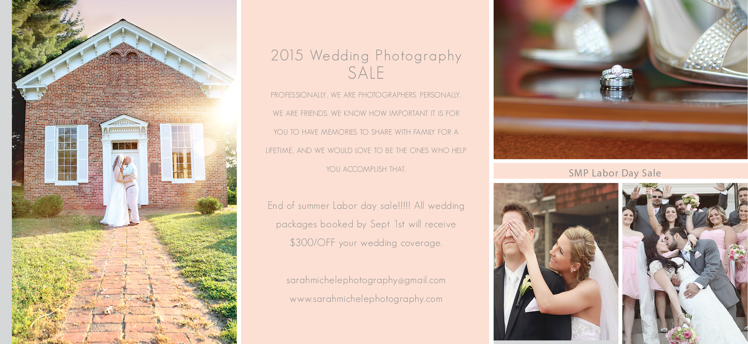 A Big Wedding Photography Sale - Sarah Michele Photography | Annapolis ...